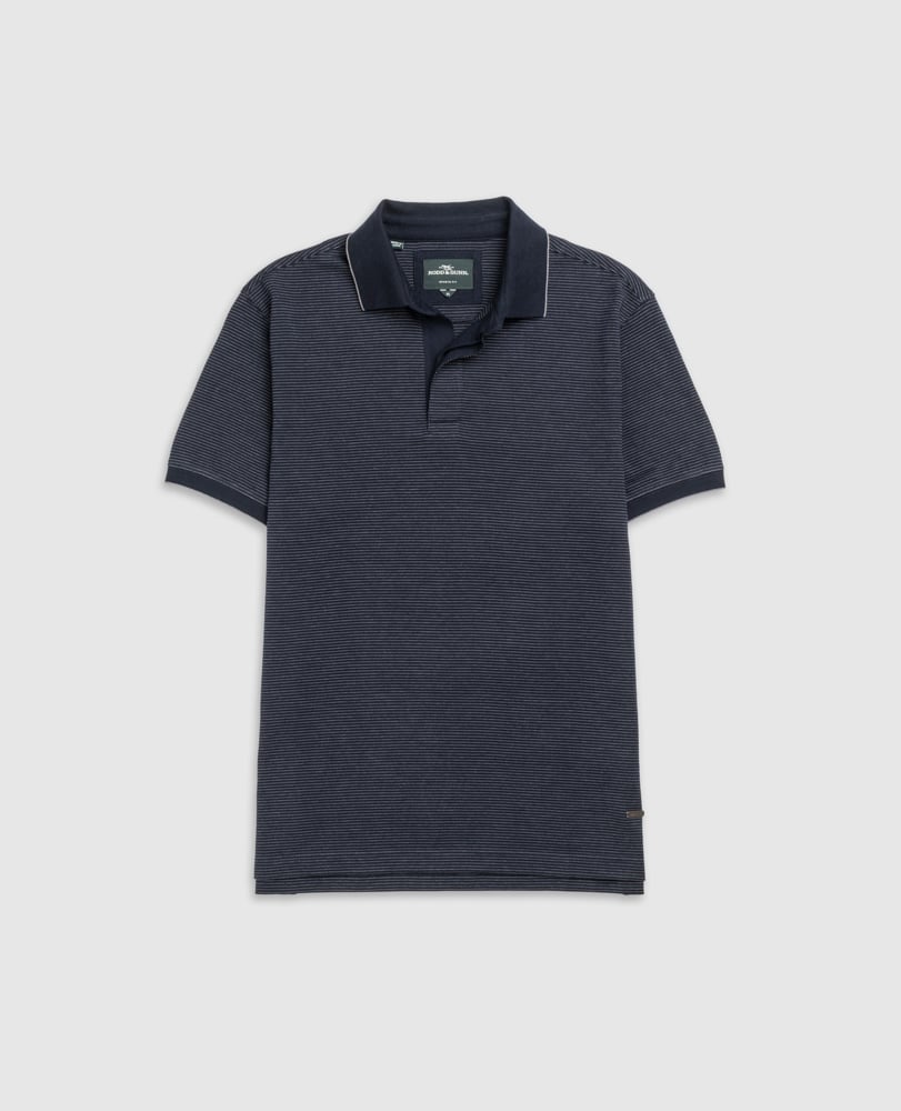 Wilson Bay Sports Fit Polo - Eclipse – Mac & Clay
