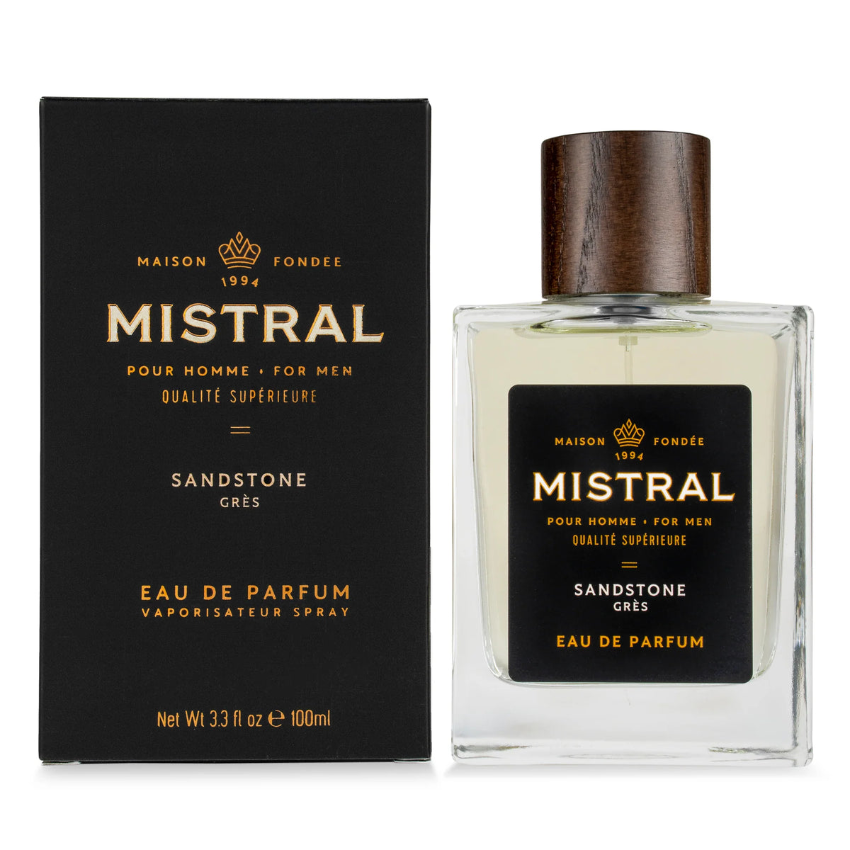 Mistral Men's Fragrance - Sandstone – Mac & Clay